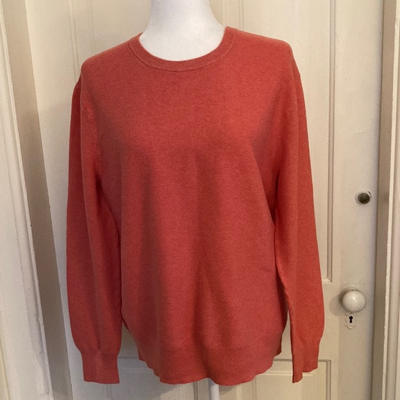 J. Crew | Sweaters | J Crew 0 Cotton Pumpkin Colored Sweater For Fall ...